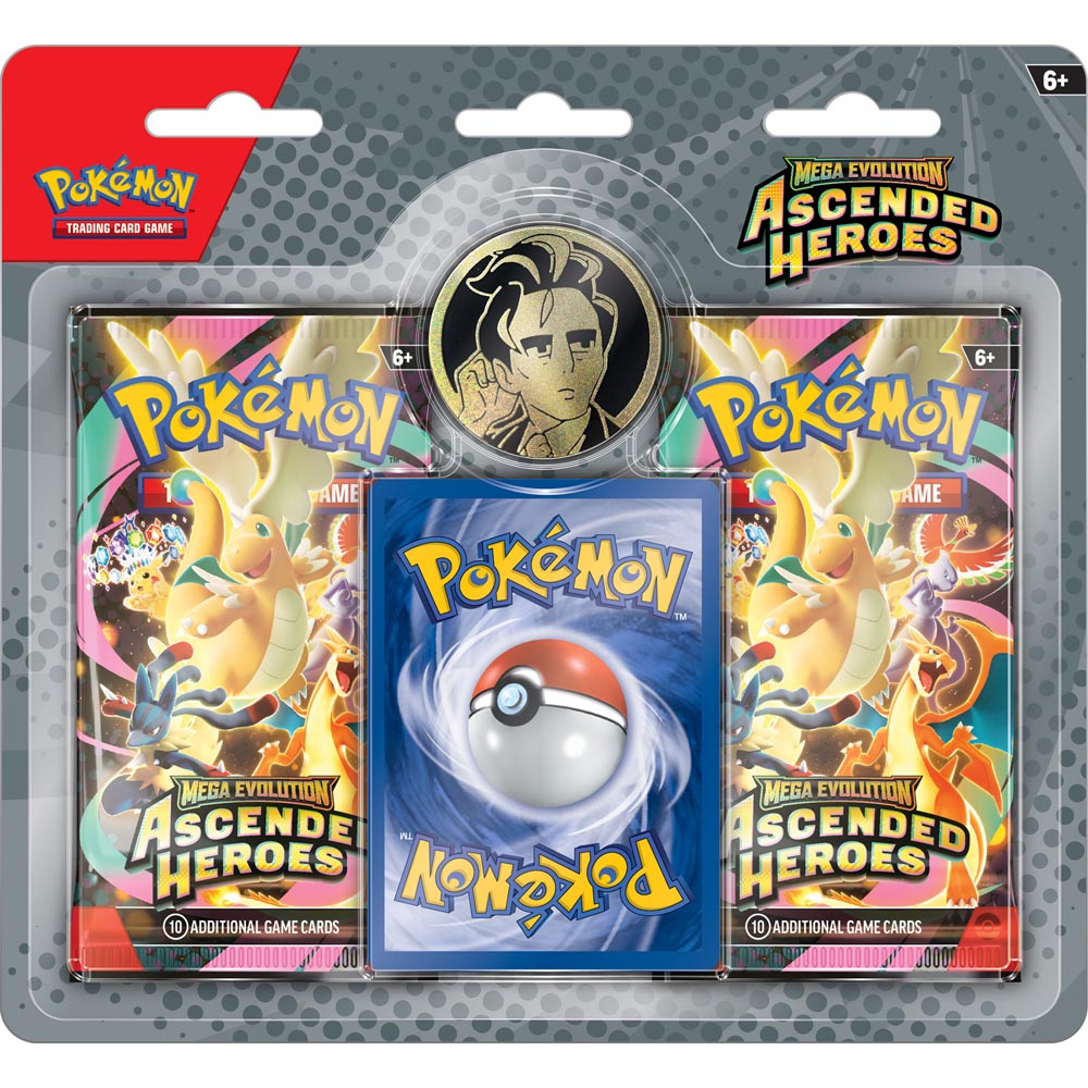 COMING SOON: Pokémon TCG: Ascended Heroes 2-Pack Blister - Random ...
