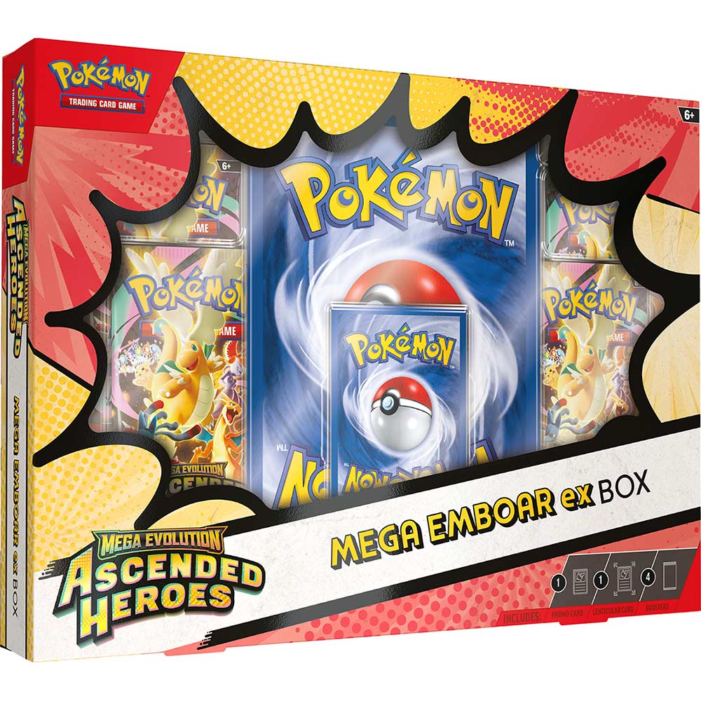COMING SOON: Pokémon TCG: Ascended Heroes ex Box - Random – Pocket ...