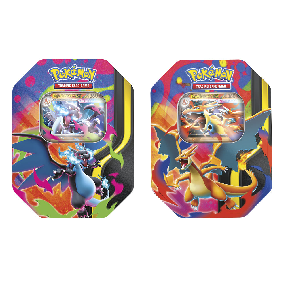 Pokemon TCG - Mega Charizard ex Tin - Random – Pocket Treasures Coins ...