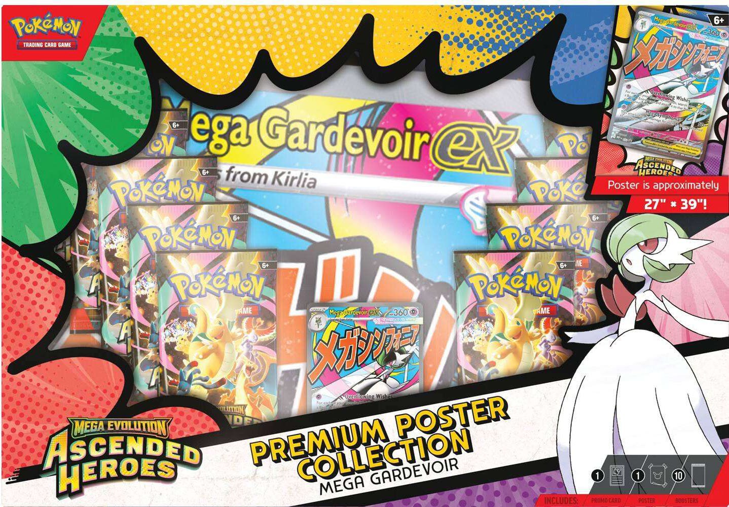 COMING SOON: Pokemon TCG - Ascended Heroes Premium Poster Collection ...